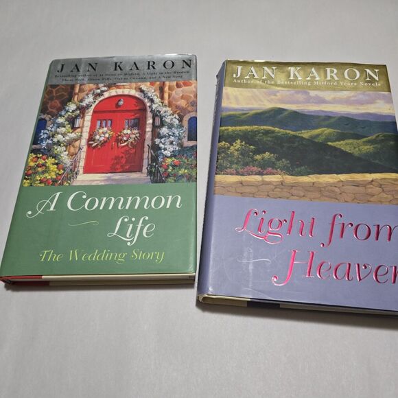 Jan Karon | Accents | Jan Karon A Common Life 6 And Light From Heaven 9 ...